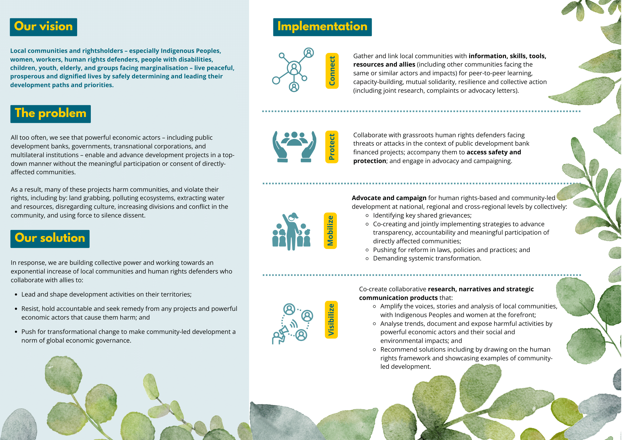 Our Manifesto 2026 to 2030 | The Coalition for Human Rights in Development