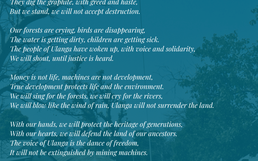 Poem Ulanga | The Coalition for Human Rights in Development