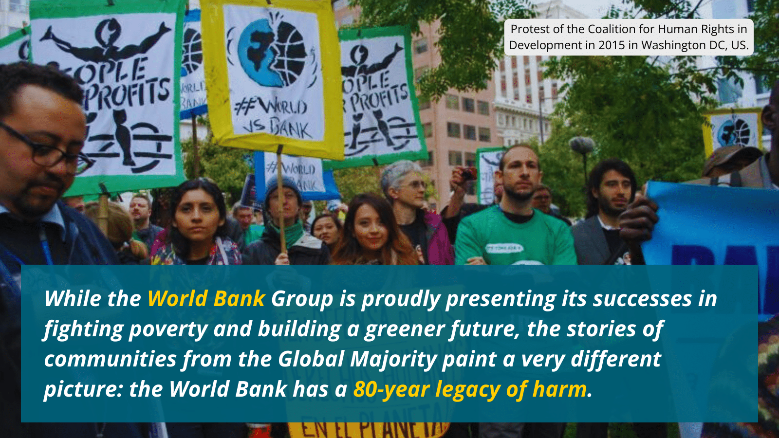 World Bank graphics twitter | The Coalition for Human Rights in Development